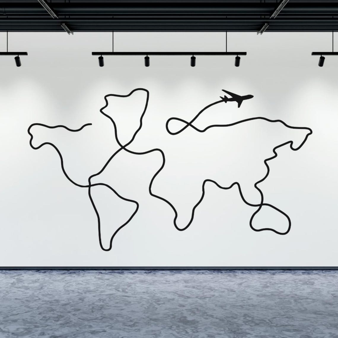 World Map Svg, Travel Map Svg Cut Files, Line Art, Vector Files ...