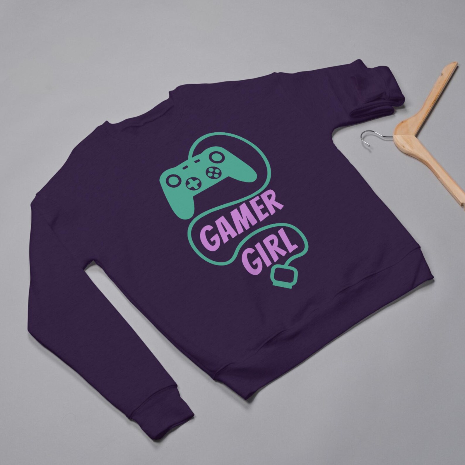 Gamer Girl SVG Designs Bundle: Cat Ear Headset, Controller (digital ...