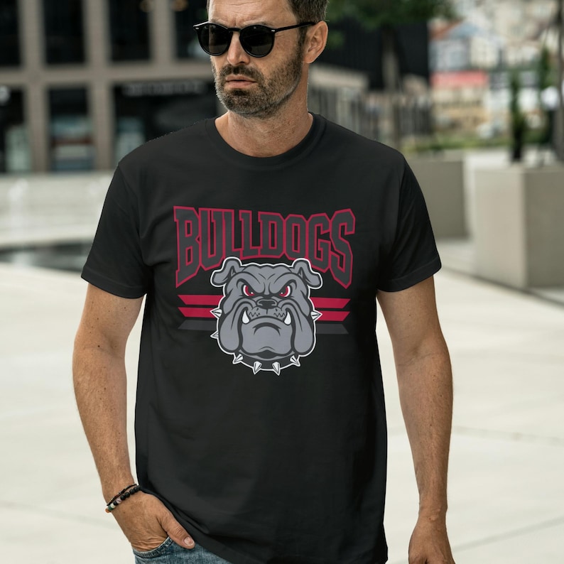 Bulldogs Football Svg Team Logo Cut File | Bulldog Mascot Clipart | DIY ...