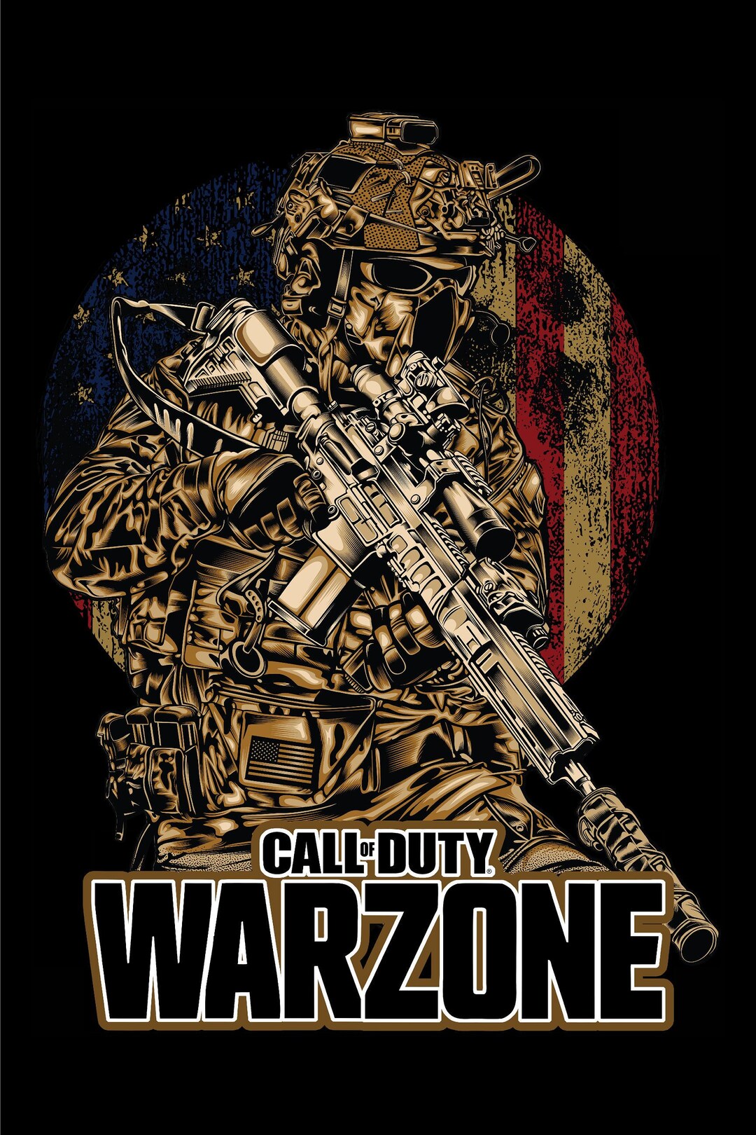 Gamer & Gaming CALL of DUTY warzone Poster Decor Prints Canvas ...
