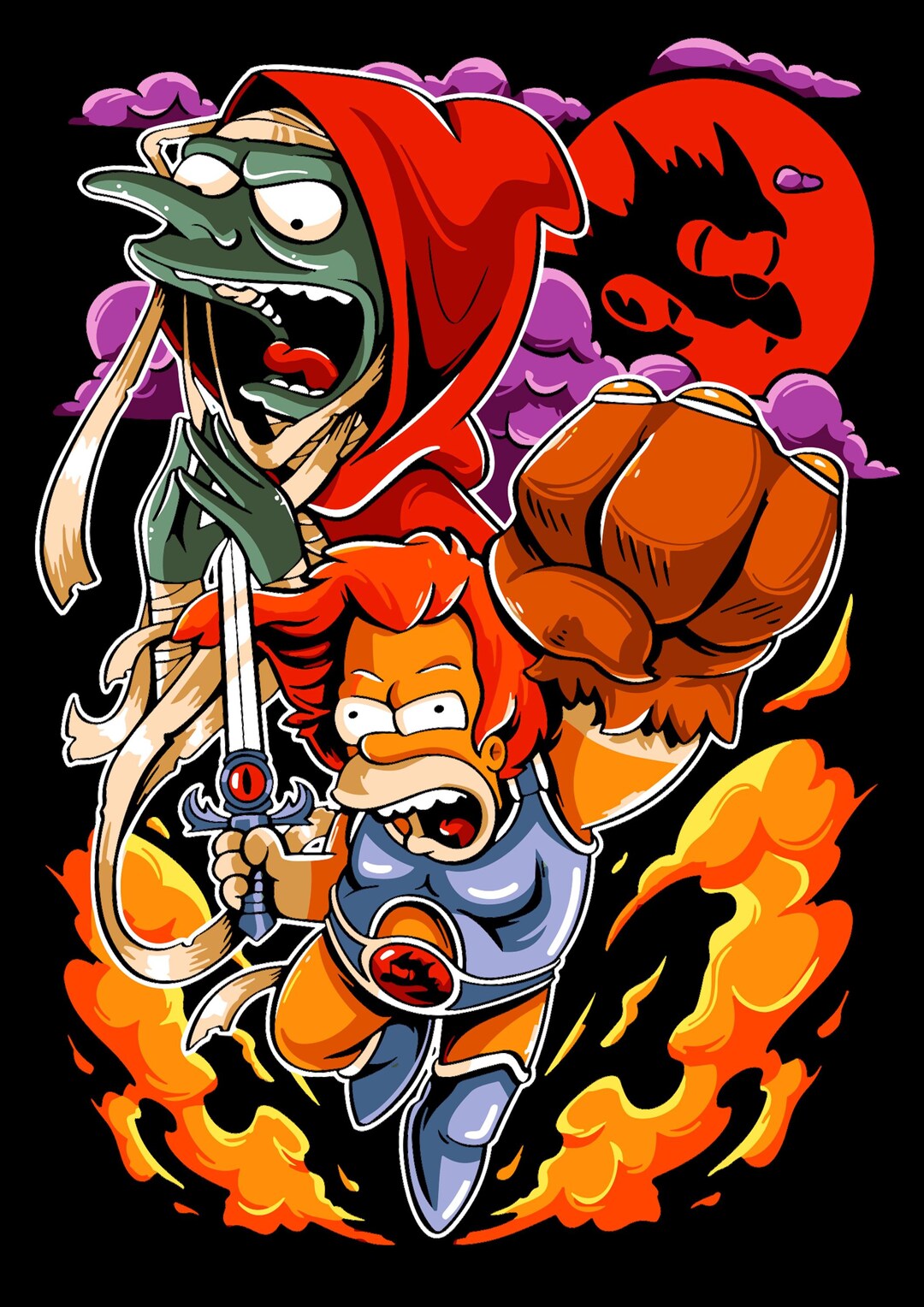 Graffiti BART SIMPSONS Poster Decor Prints Canvas Wallpaper Fan Art ...