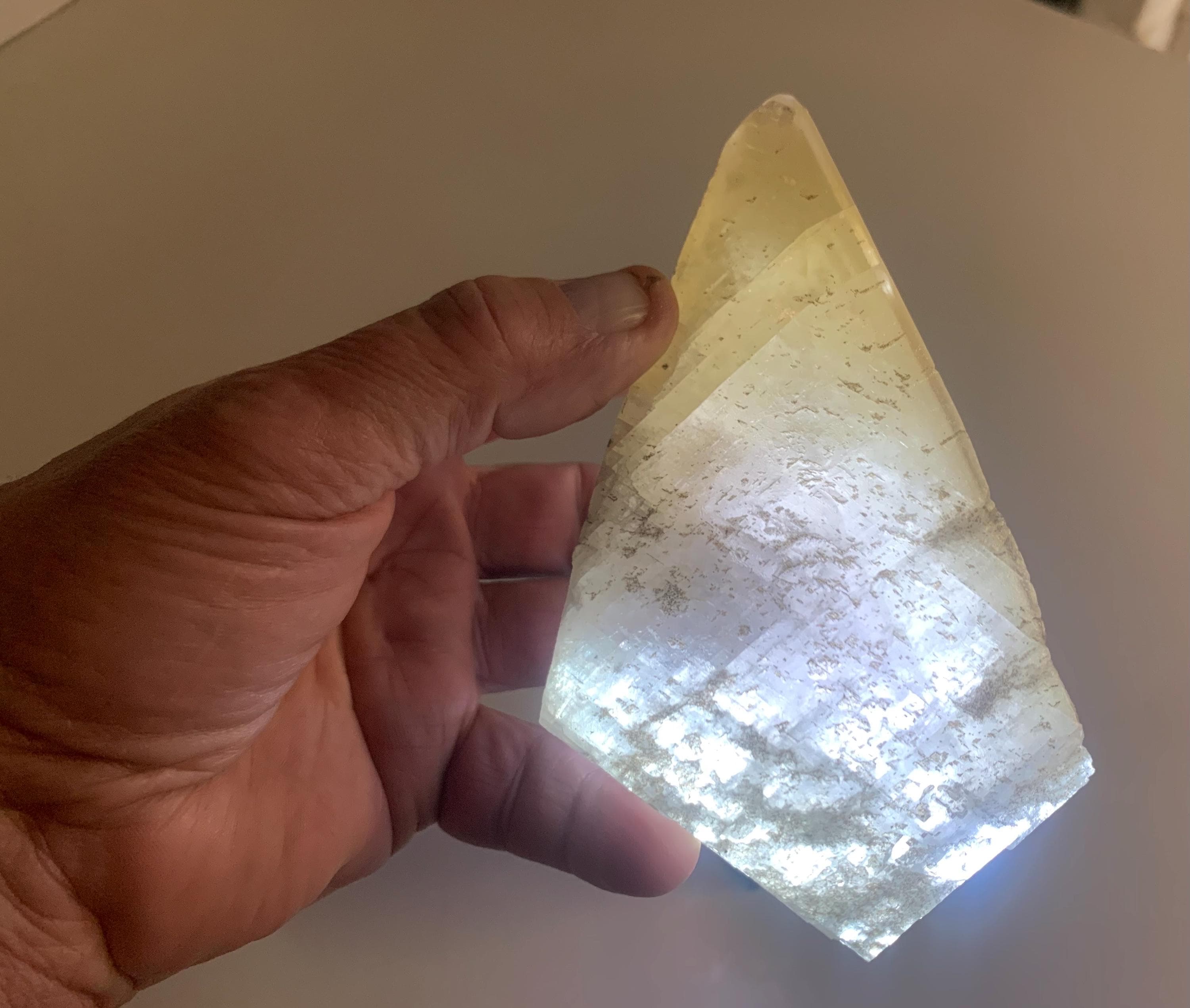 CALCITE CRYSTAL Rare Lavender Color. Large Crystal! Picher, Oklahoma - Etsy