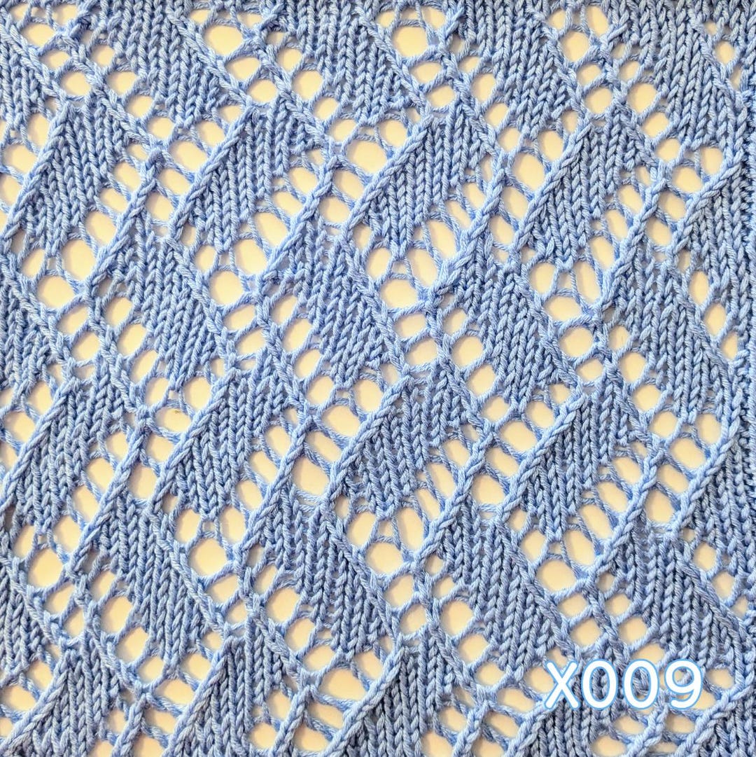 Openwork Knitting Pattern Knitting Chart X009 - Etsy