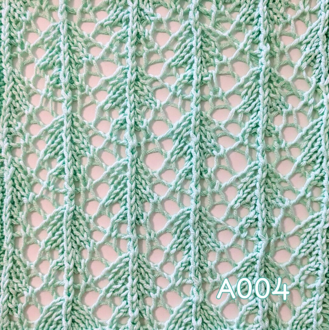 Openwork Knitting Pattern Knitting Chart A004 - Etsy