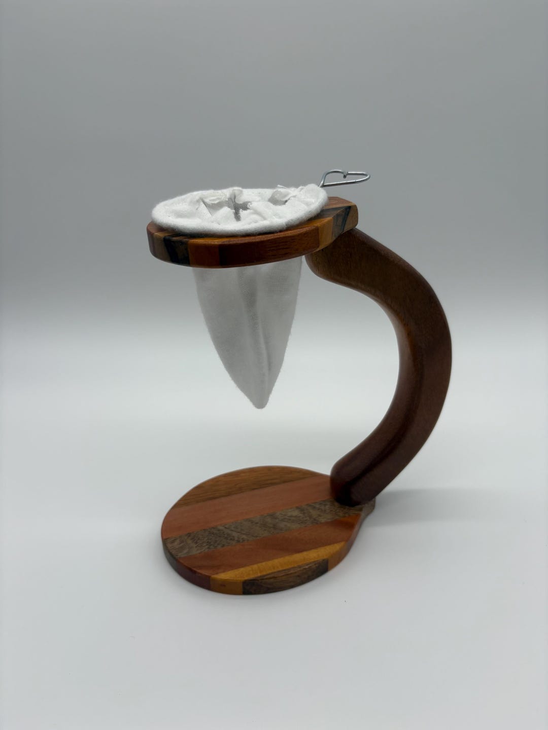 Costa Rican Chorreador Coffee Maker – Authentic 8-inch Wooden Frame ...