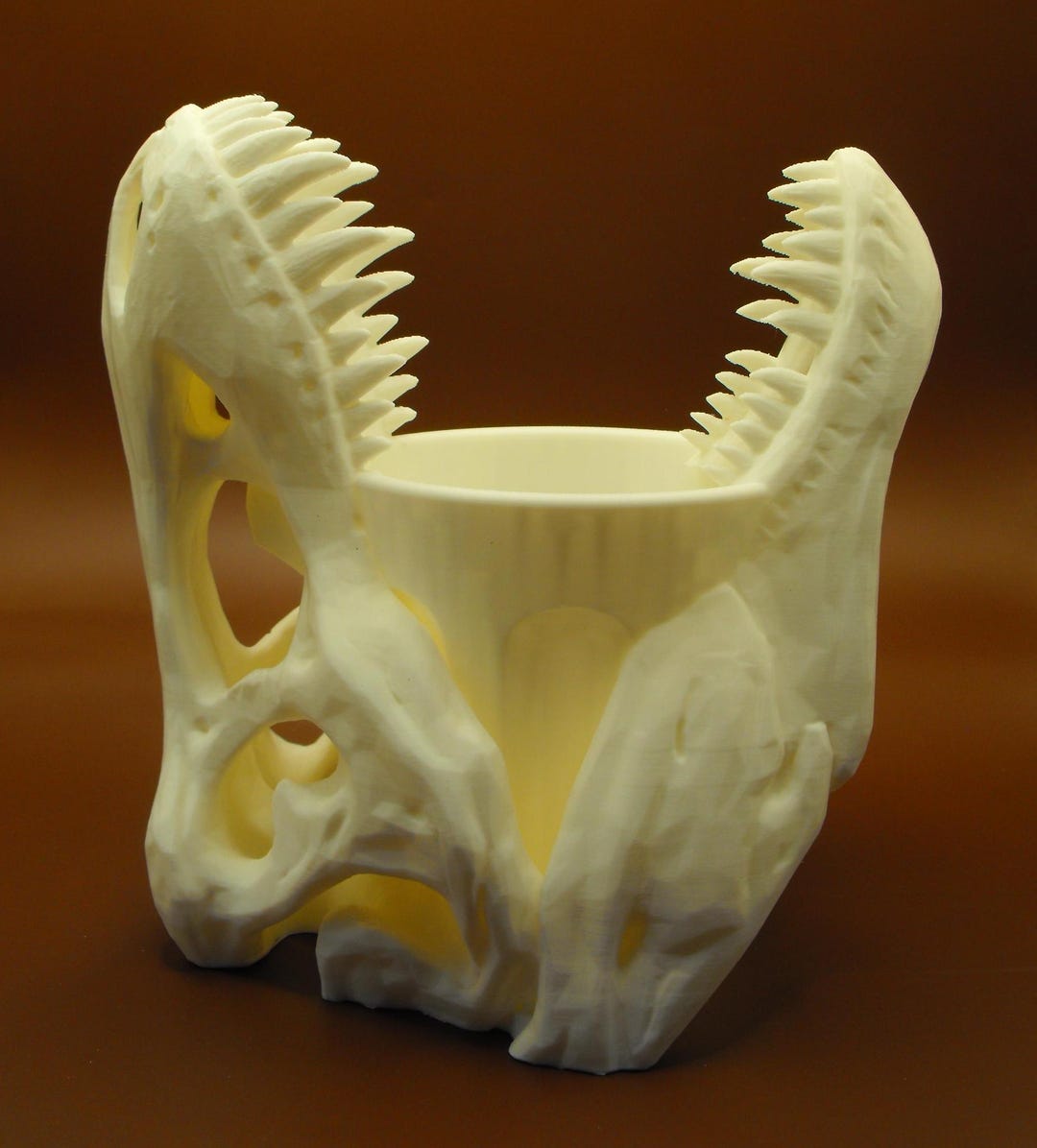 3D Printed T Rex Dinosaur Pencil Holder Pen Cup Toothbrush Holder ...
