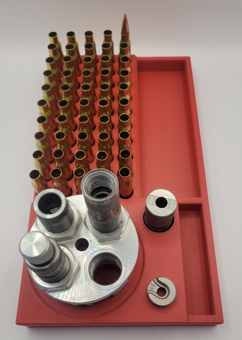 3D Printed Reloading Block Tray 223 to 30-06 With Spot for Head Space ...