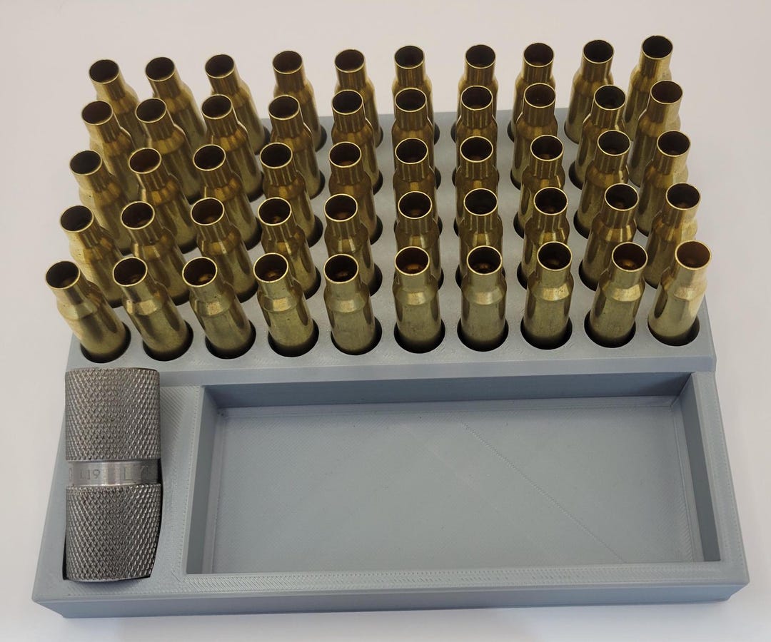 3D Printed Reloading Block Tray 223 to 30-06 With Spot for Head Space ...