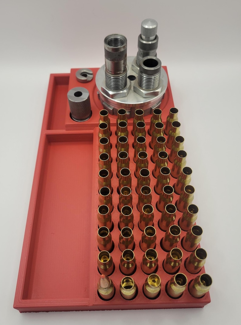 3D Printed Reloading Block Tray 223 to 30-06 With Spot for Head Space ...
