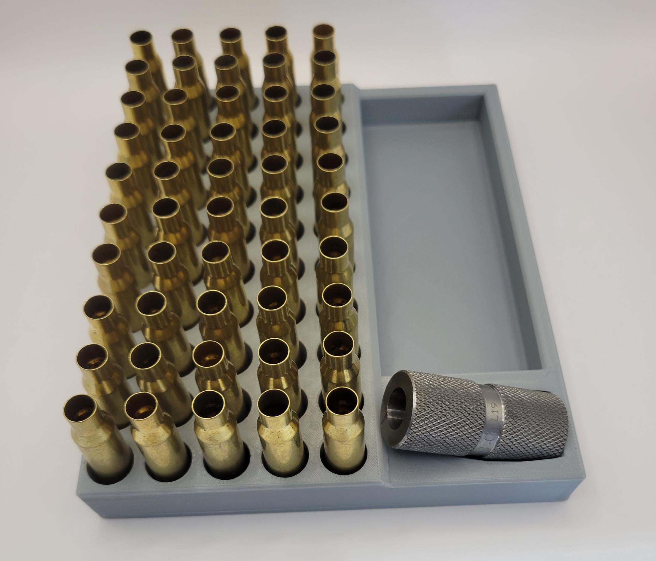 3D Printed Reloading Block Tray 223 to 30-06 With Spot for Head Space ...