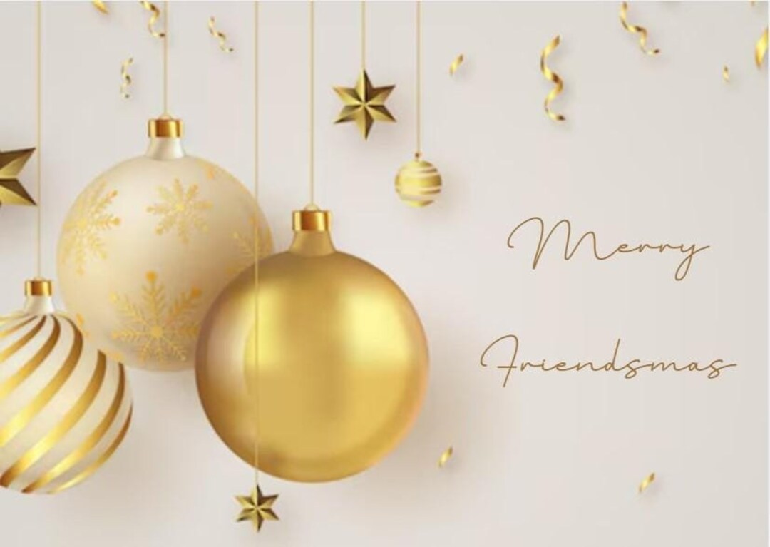 Merry Friendsmas Postcard for the Friends You Don't Get to See for ...