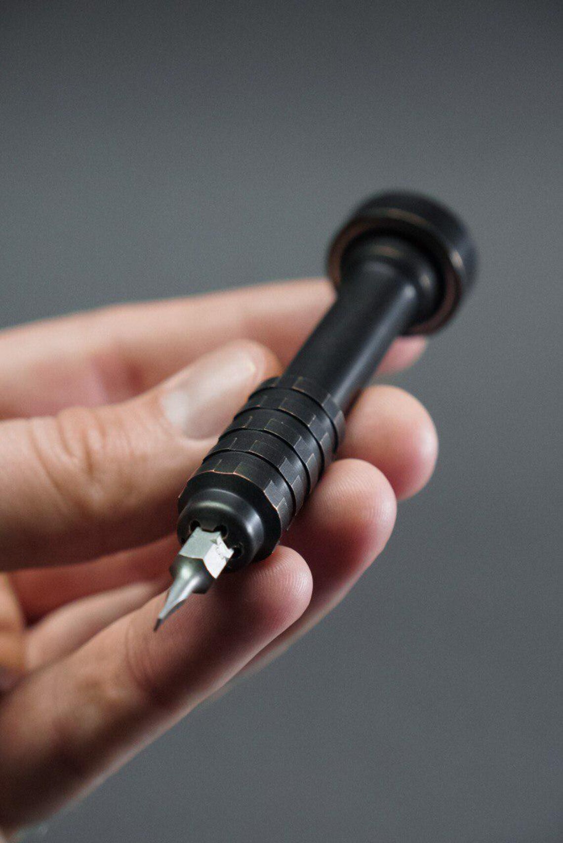 Custom Brass Spin Screwdriver Black Oxidation - Etsy