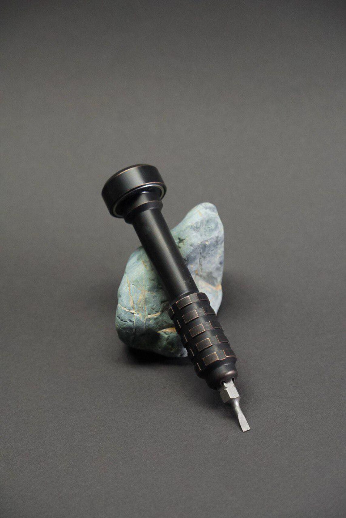 Custom Brass Spin Screwdriver Black Oxidation - Etsy