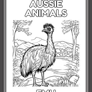 Aussie Animals Colouring Pages Printable | Australian Wildlife Digital ...