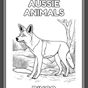 Aussie Animals Colouring Pages Printable | Australian Wildlife Digital ...