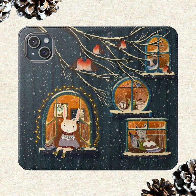 Nature Folk Phone Case - Etsy