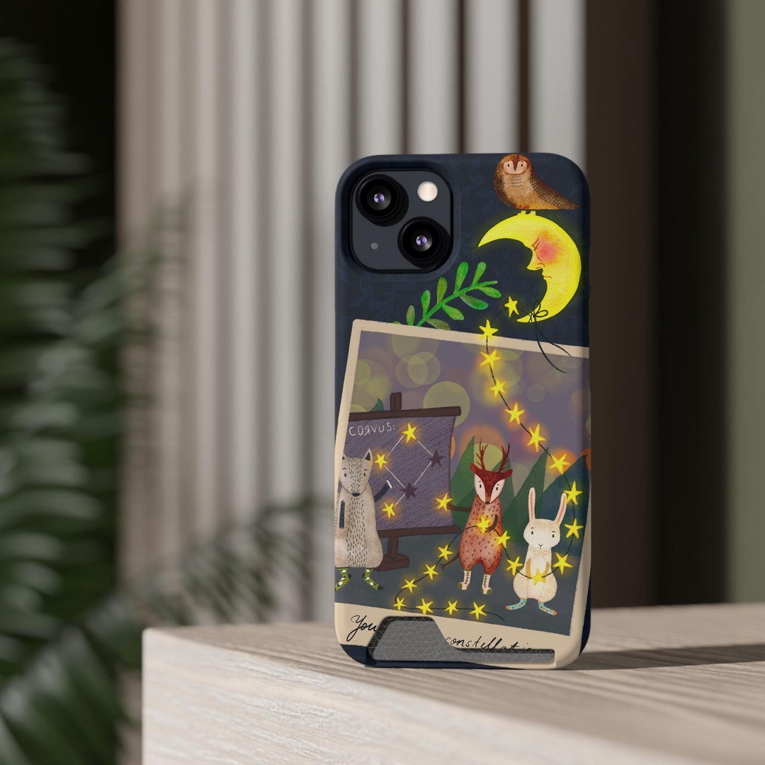 Whimsical Woodland Animals Phone Case, Fantasy Art Gift Cover - Etsy
