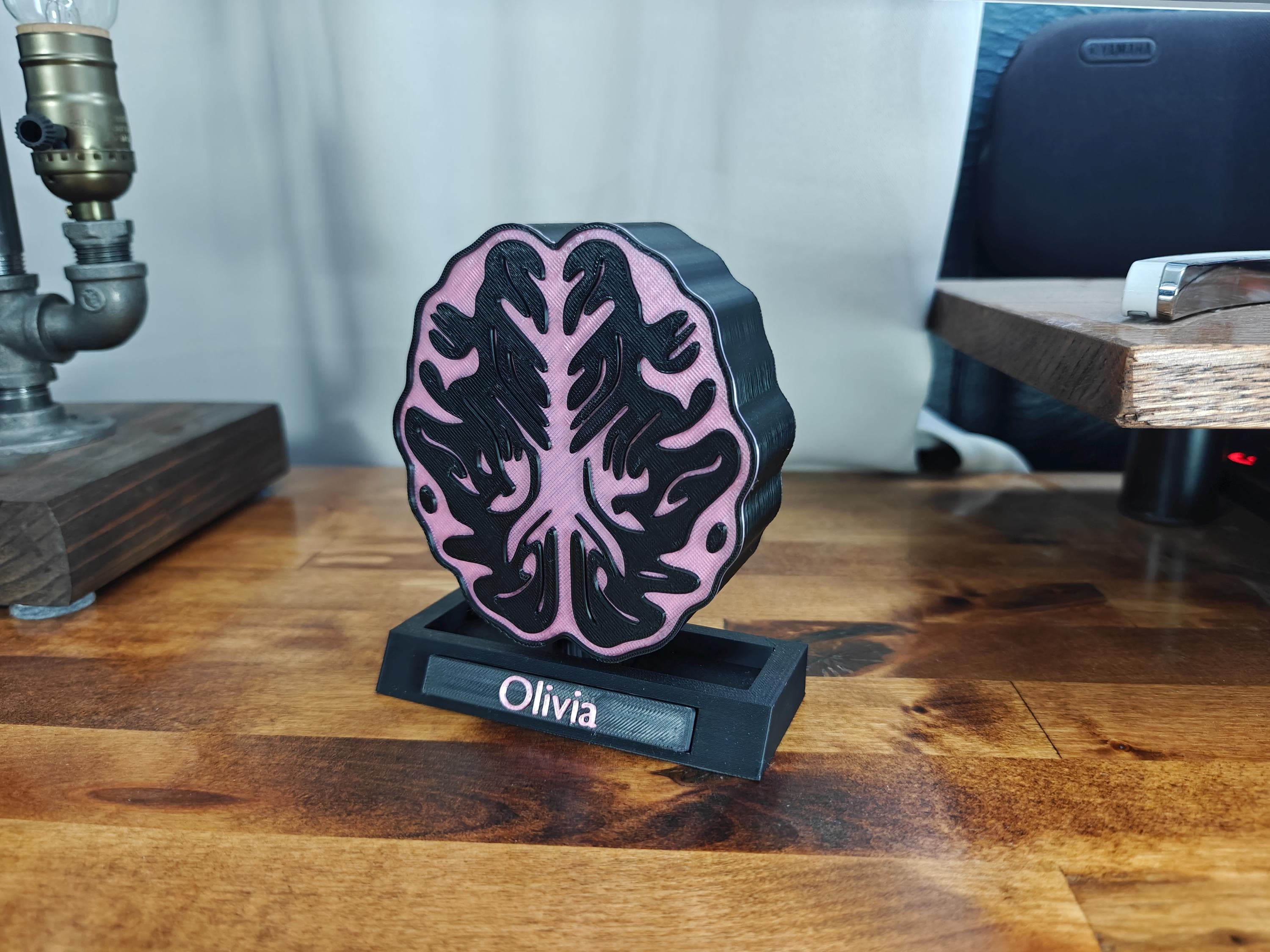 Custom Brain Desk Name Plate Nurse Doctor Office Decor Neurology ...