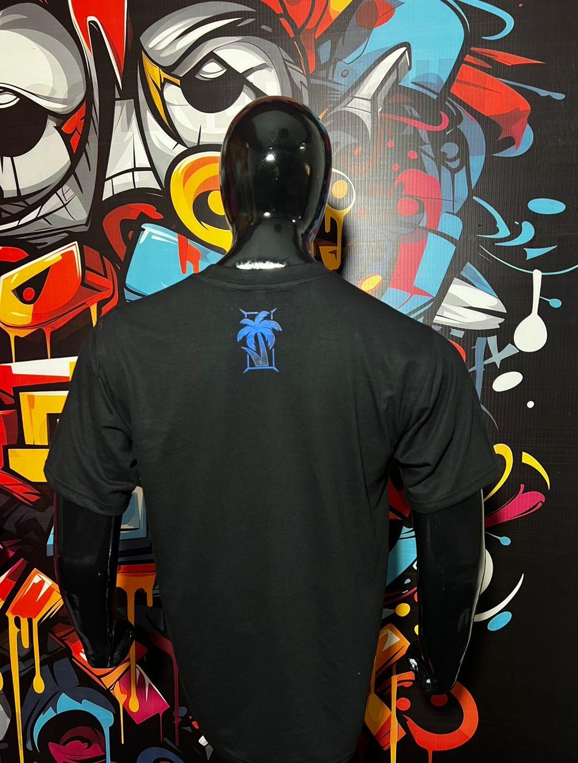 Jey Uso Yeet T-shirt Black With Blue Logos DTF All Sizes Available - Etsy