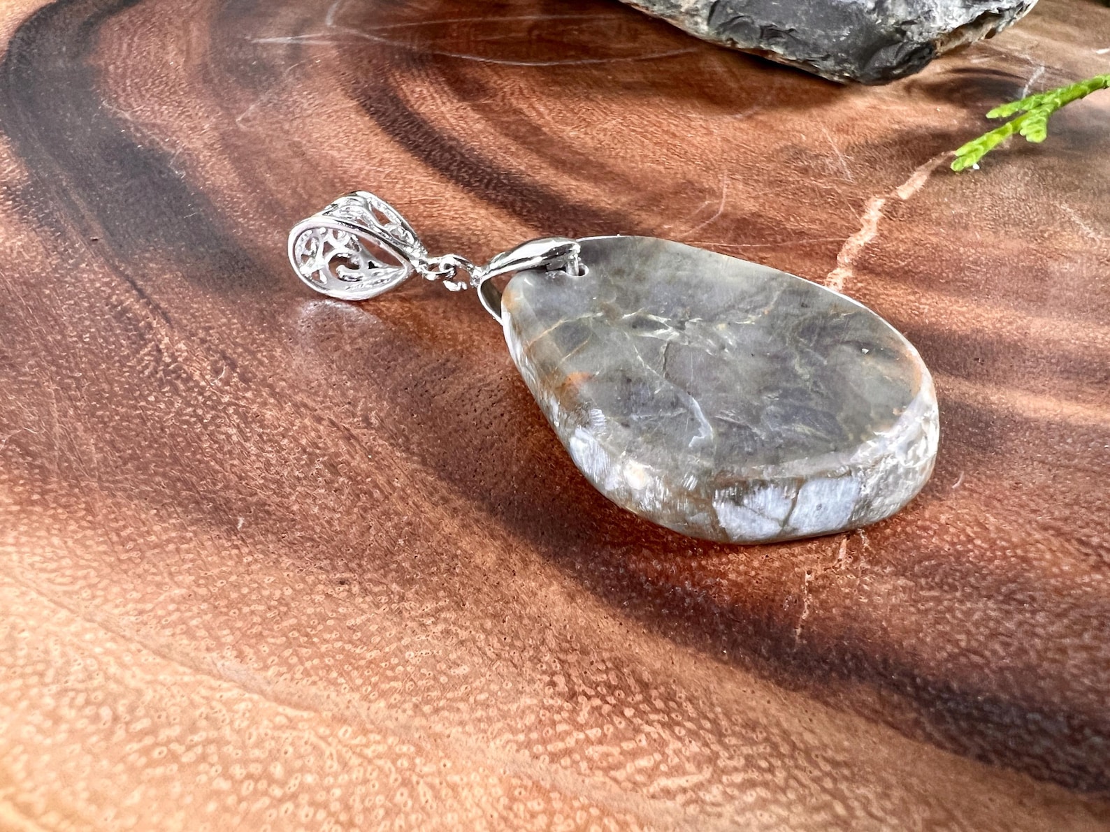 Neutral Colored Natural Shaped Volcanic Jasper Agate Stone Semi ...