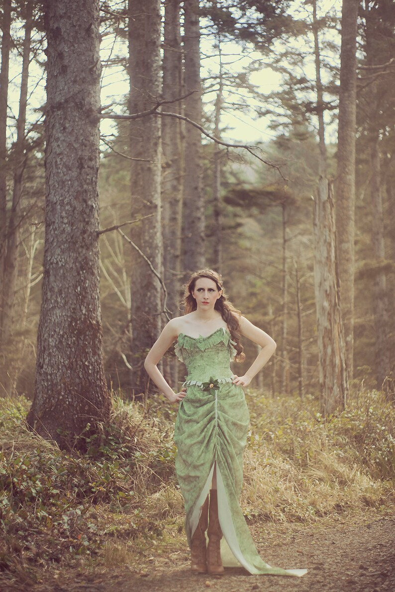 Custom Wood Nymph Dress Set Wood Elf Costume Elven Cosplay Etsy