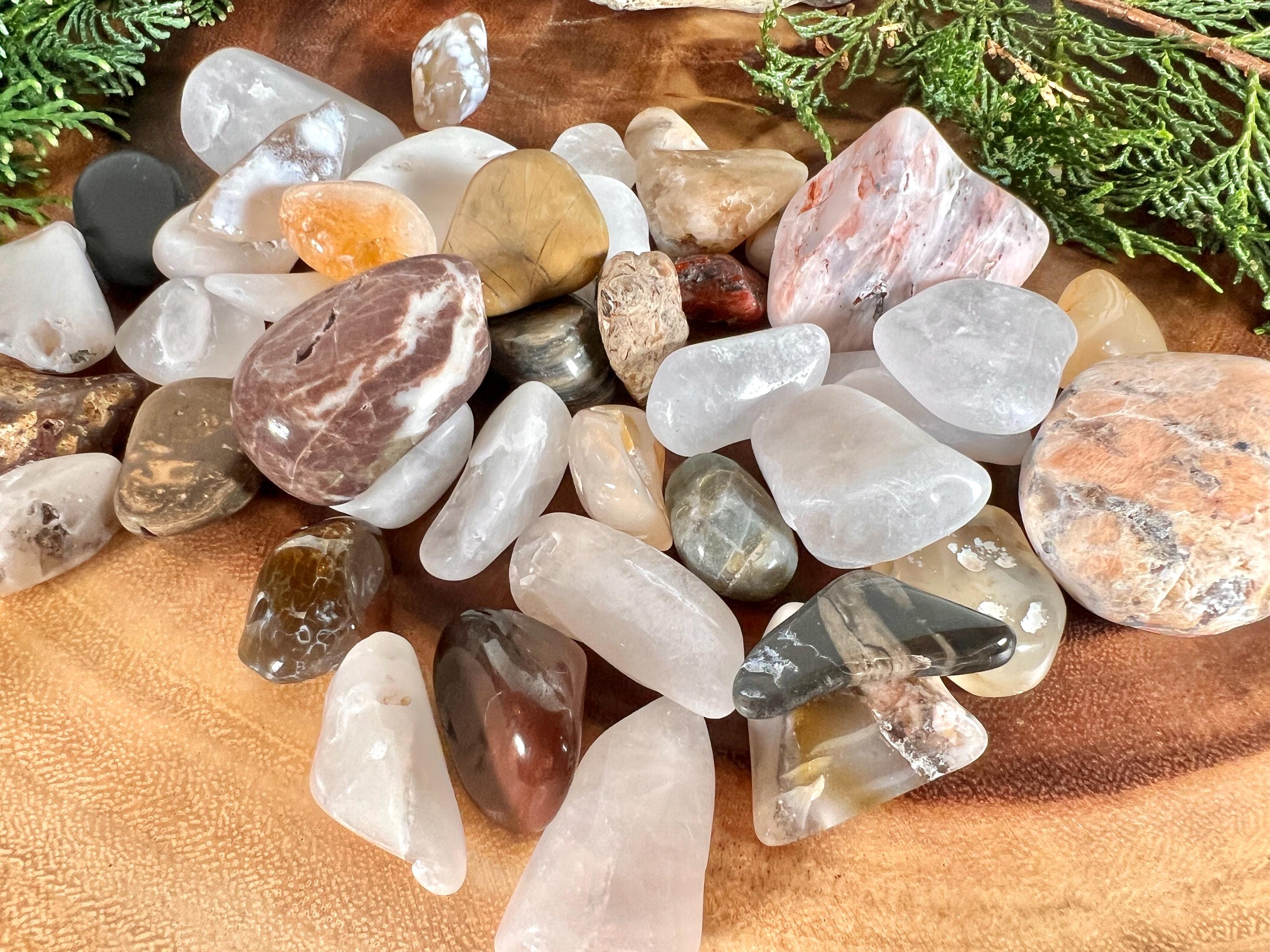 One Pound of Polished Tumbled Stones Rocks | 1lb 1 Lb Rock | Jaspers ...