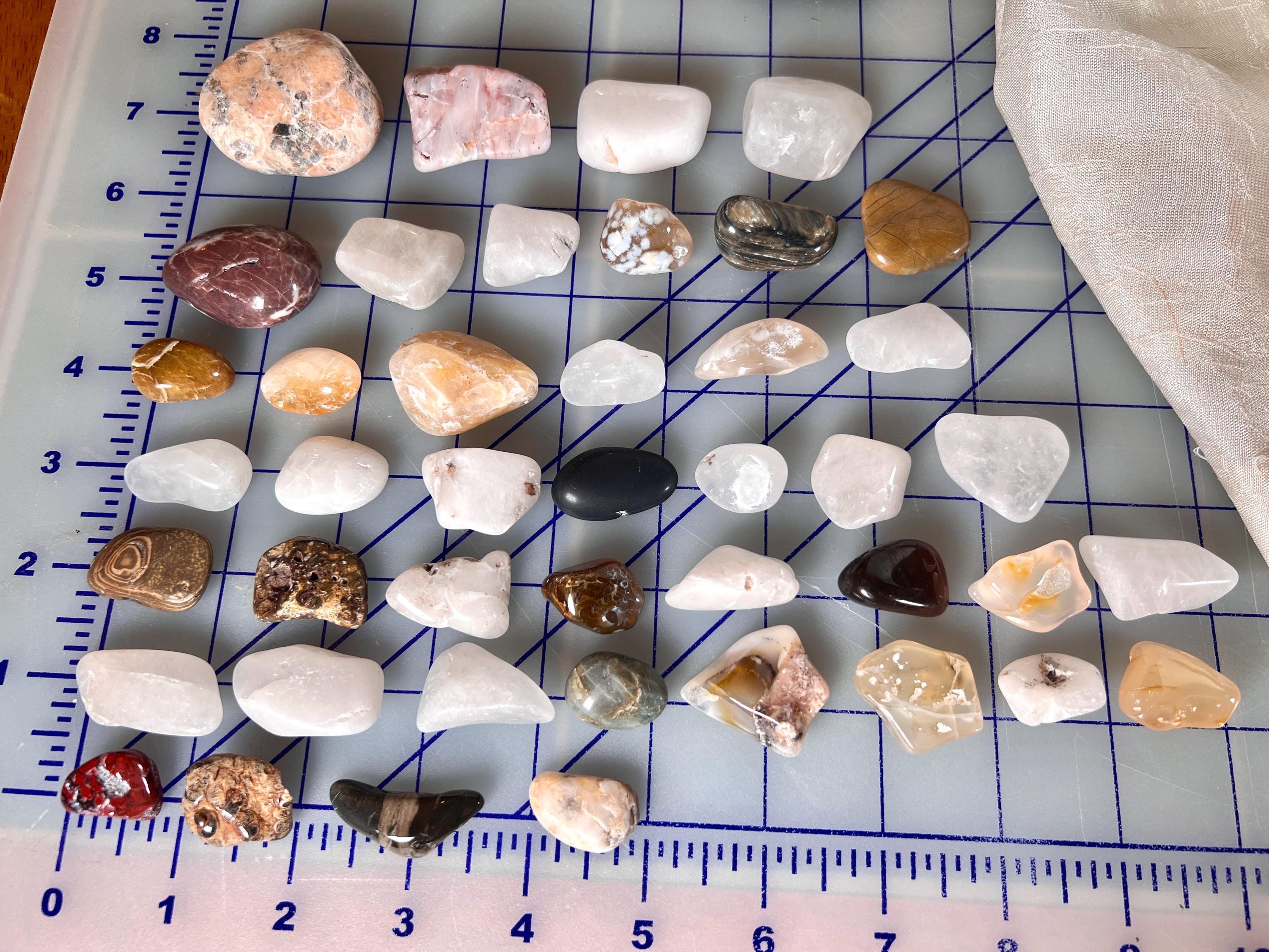 One Pound of Polished Tumbled Stones Rocks 1lb 1 Lb Rock Jaspers Quartz ...