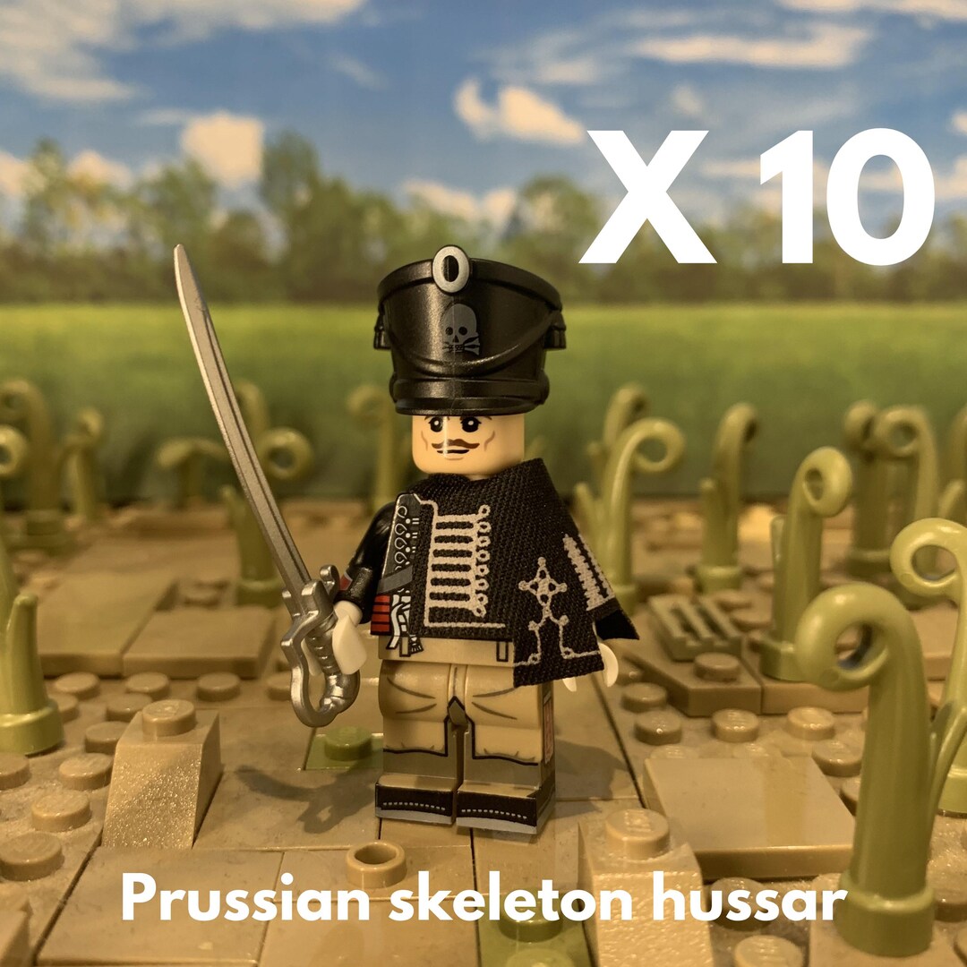10 X Custom Prussian Skeleton Hussar Building Block Figure - Etsy