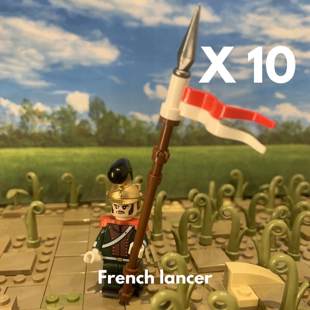 10 X Custom French Lancer Block Figure - Etsy