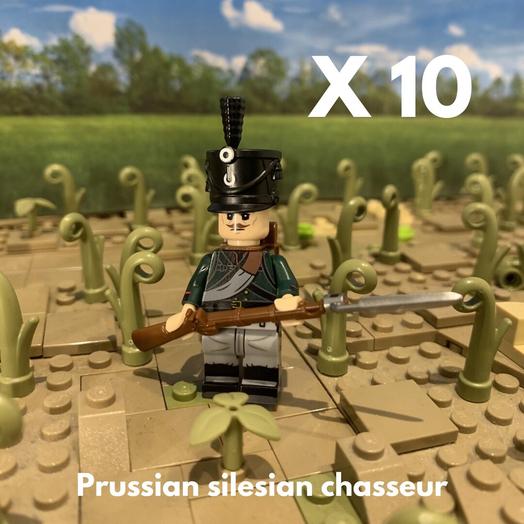 10 X Custom Prussian Silesian Chasseur Building Block Figure - Etsy