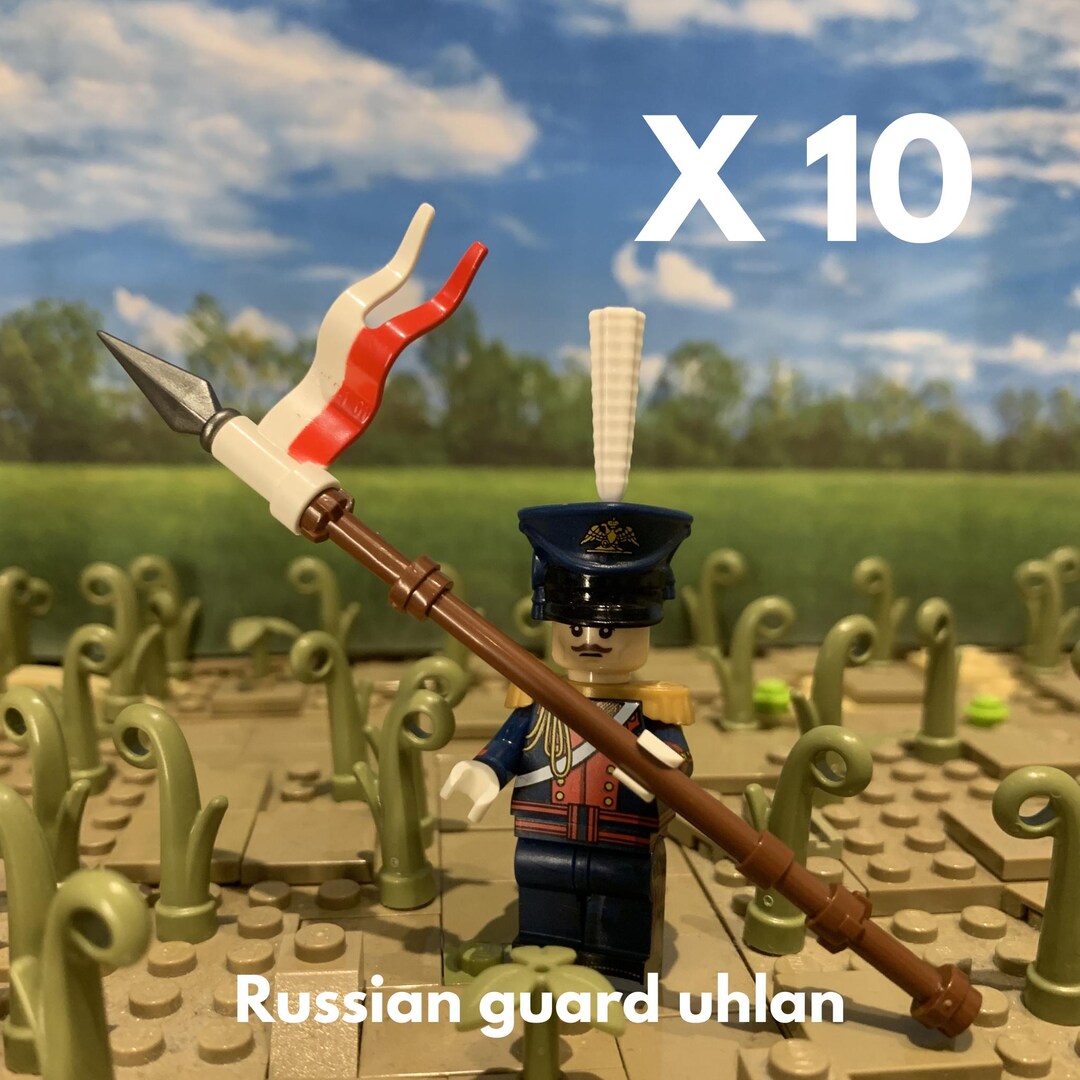 10 X Custom Russian Guard Uhlan Lancer Building Block Figures - Etsy
