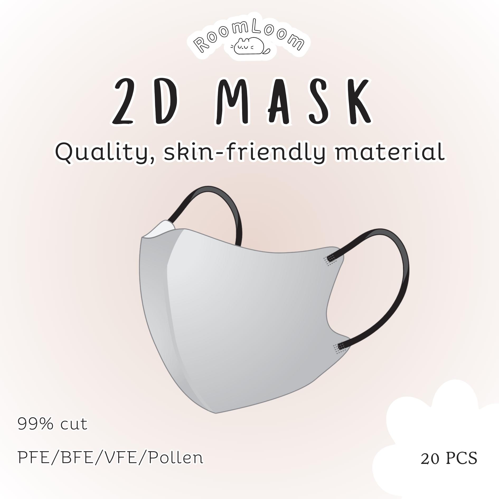 20 PCS - Ultra-soft Japanese-style Disposable Face Masks, Protective ...