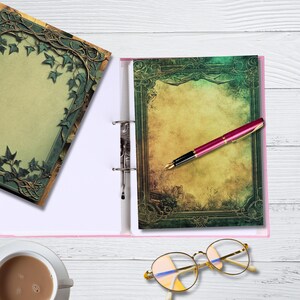 Ornate Digital Download Vintage Frame Botanical Design Craft Element ...