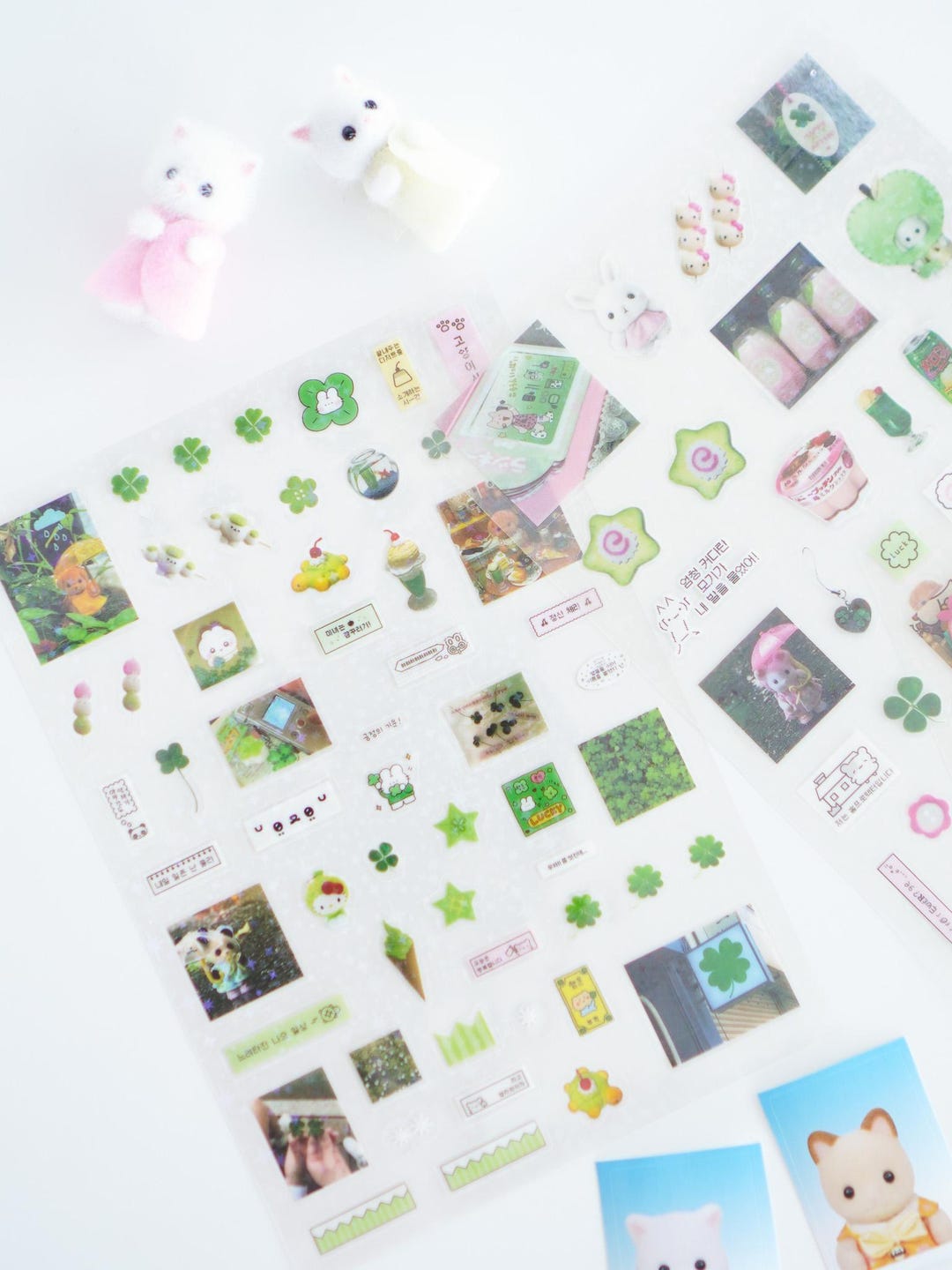 Retro Forest Critter Cuties Y2K Sticker Sheet Japan Cutecore Emoji ...