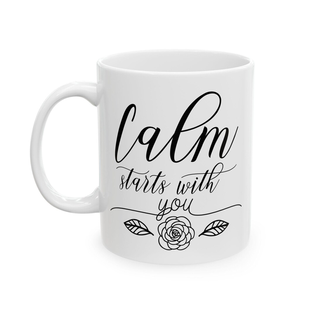 Anxiety Relief Ceramic Mug: Mental Health Gift - Etsy