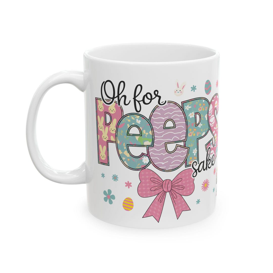 Easter Bunny Mug, Holy Week Coffee Cup, Eggs Toy, Spring Holiday Gift ...