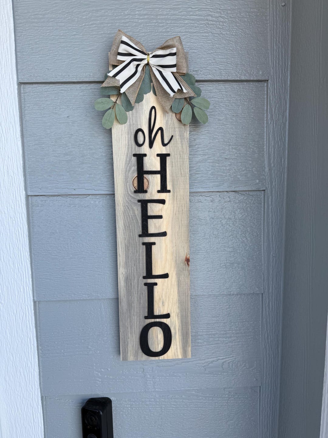 Custom Ribbon Bow Add‑on for Mini Welcome Sign - Etsy