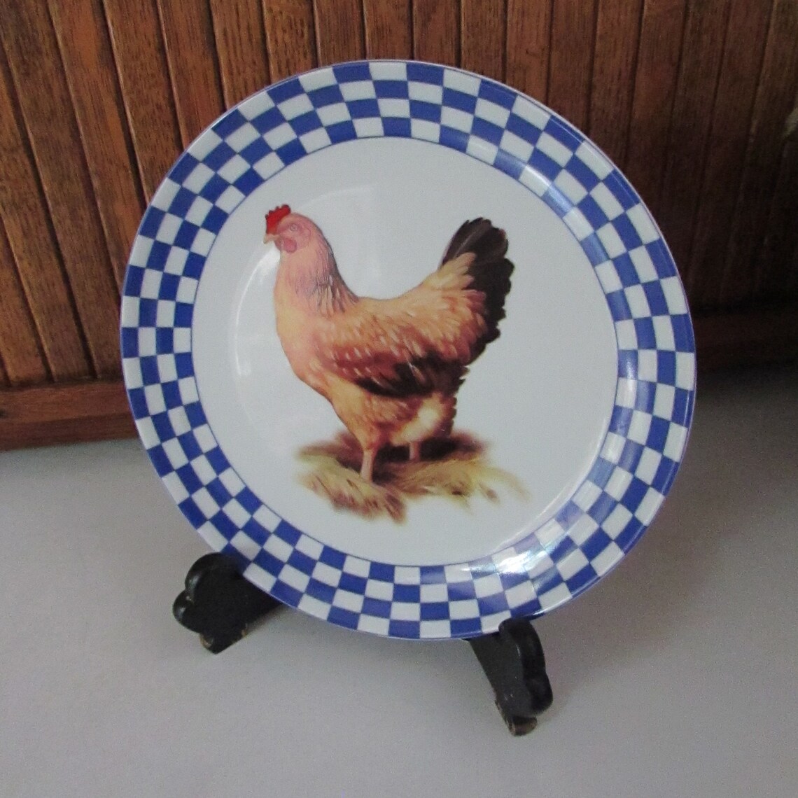 Knee Deep Rooster Plate Rooster Collection Decorative Plate | Etsy