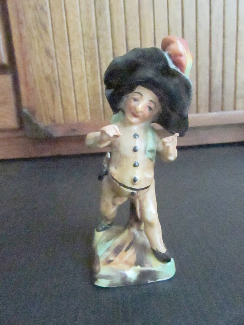 Hunchback Playing Horn Mansion House Dwarf XX683 Capodomonte - Etsy