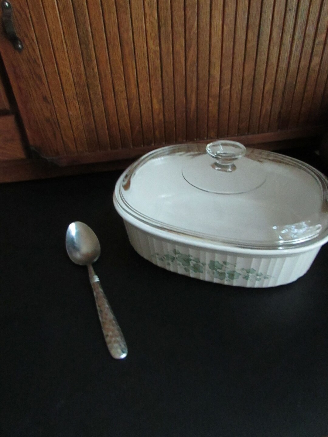 Corning Ware Callaway Ivy Covered Casserole 1.8L 2QT Oval Casserole ...