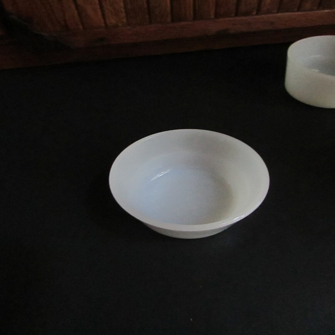 Milk Glass Ramekins Small Custard /dessert Cups Set of 4 - Etsy