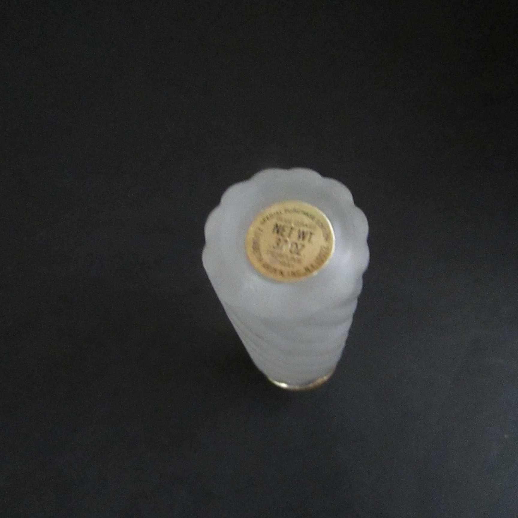 Swirled Frosted Glass Spray Perfume / Cologne Bottle Empty | Etsy