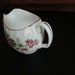 Small Pink Roses Creamer by Mayfair Made in England - Etsy