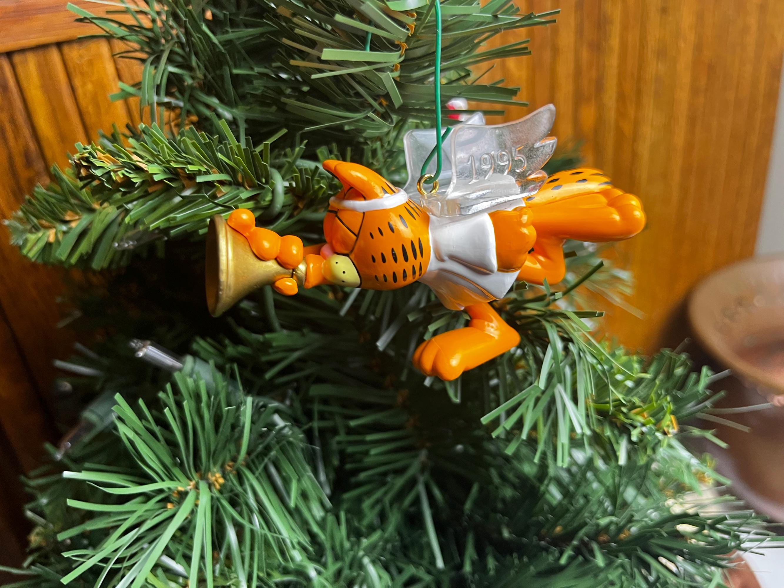 Choice of Garfield Christmas Tree Ornament – 1995 Garfield Angel or ...
