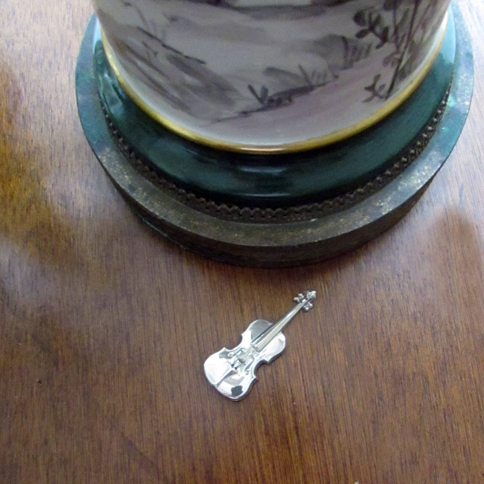 Lang Sterling Silver Violin / Cello Pin Musical Instrument - Etsy