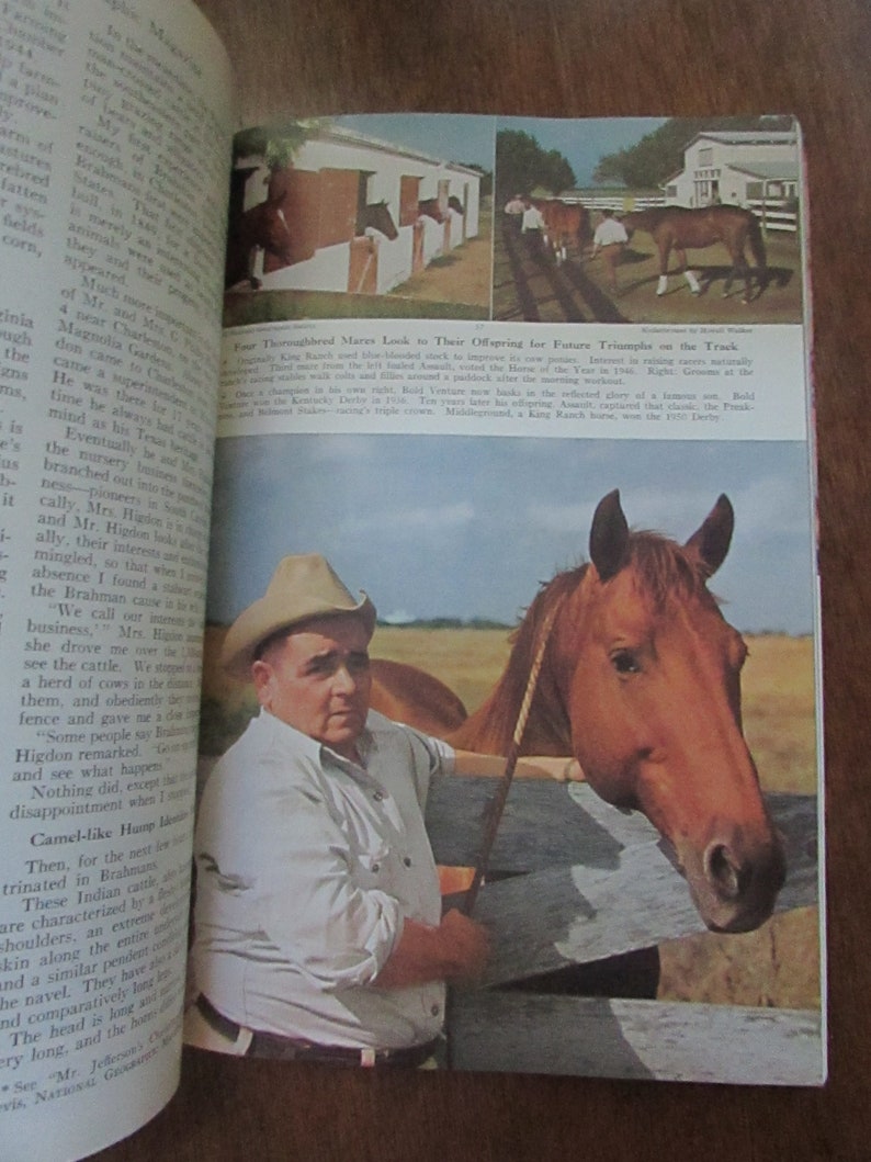 January 1952 Issue National Geographic Magazine Supplement | Etsy