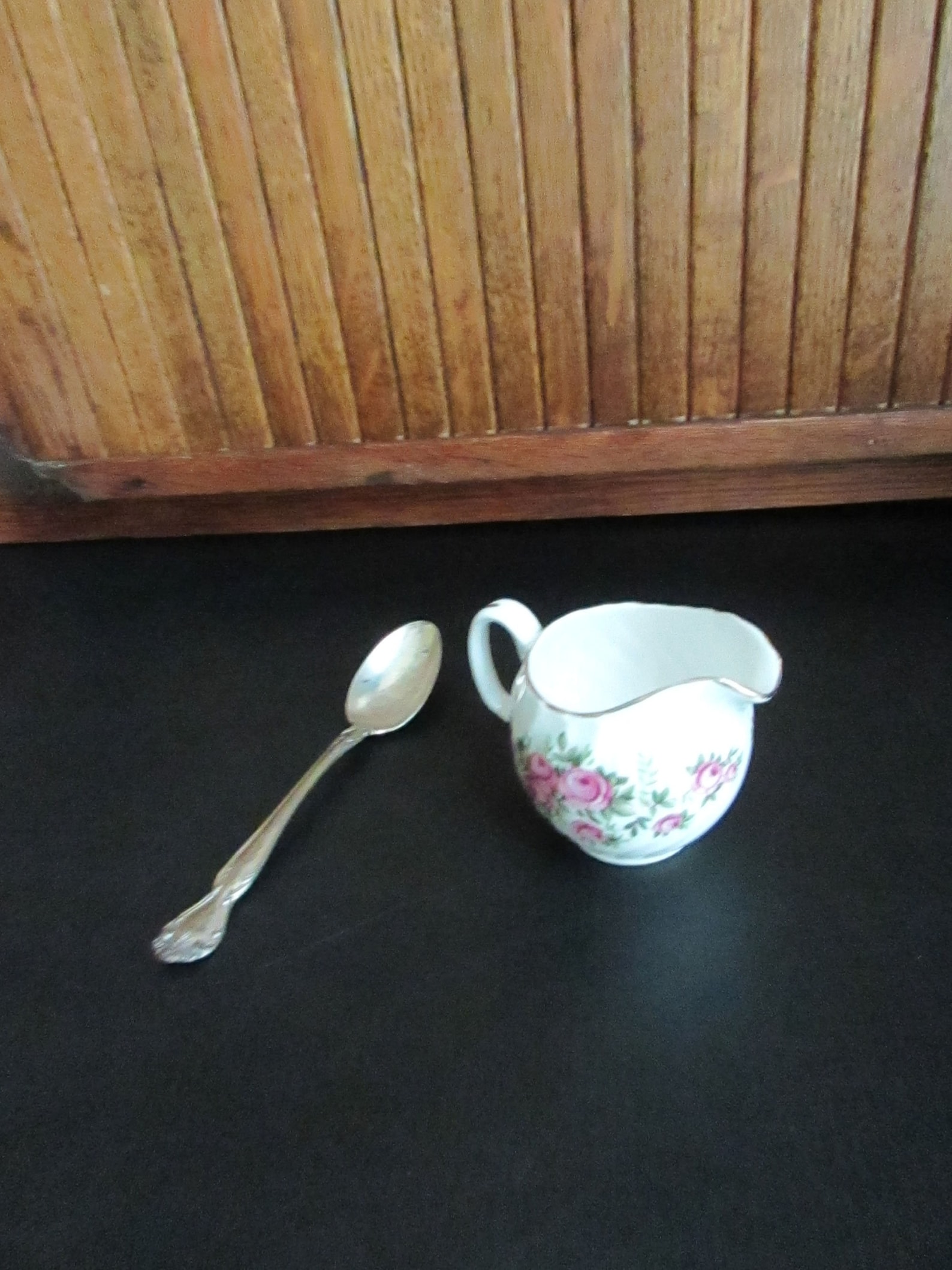 Small Pink Roses Creamer by Mayfair Made in England - Etsy