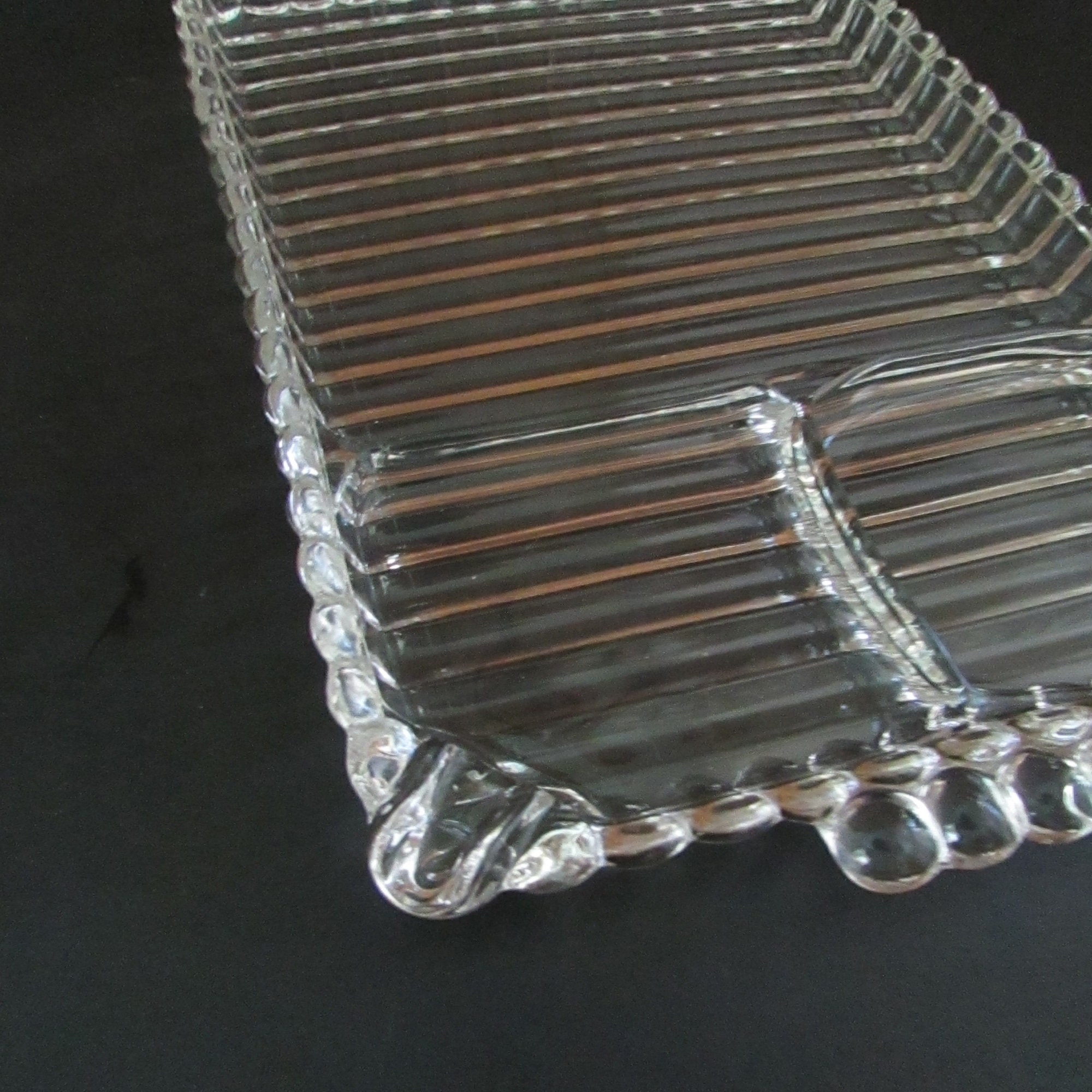 Orchard Crystal Snack Set Sip Snack and Smoke Clear Glass - Etsy.de