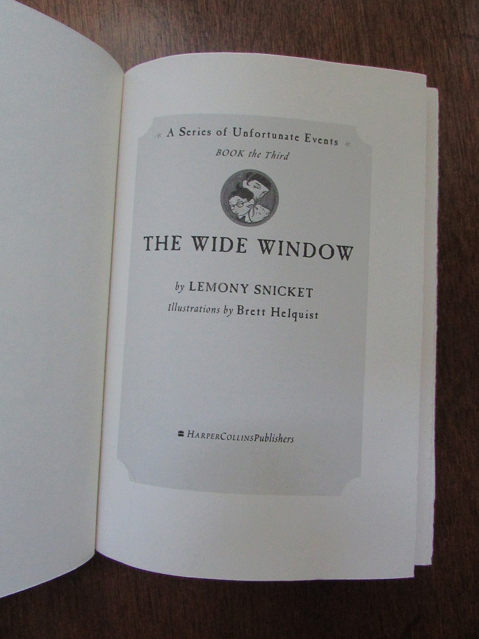 The Wide Window ASOUE Book 3 A Series of Unfortunate Events - Etsy