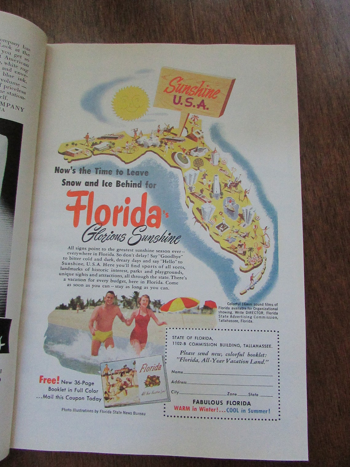 January 1952 Issue National Geographic Magazine Supplement | Etsy